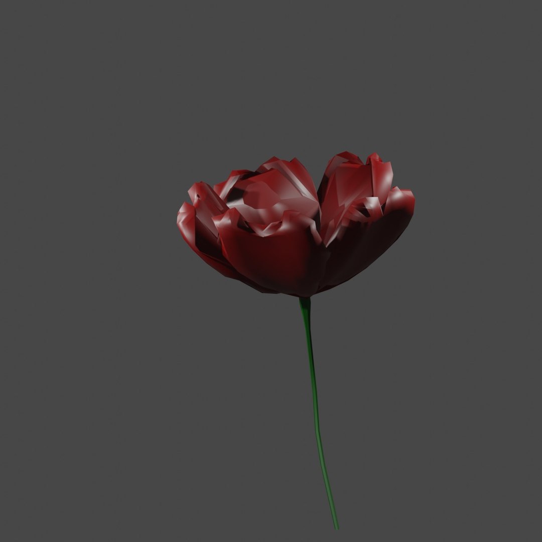 3D model Simple animated flower - TurboSquid 2054943