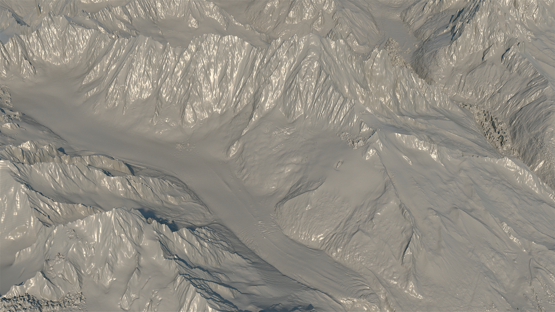 Mont Blanc Mountains Lidar 3D Model - TurboSquid 2073857