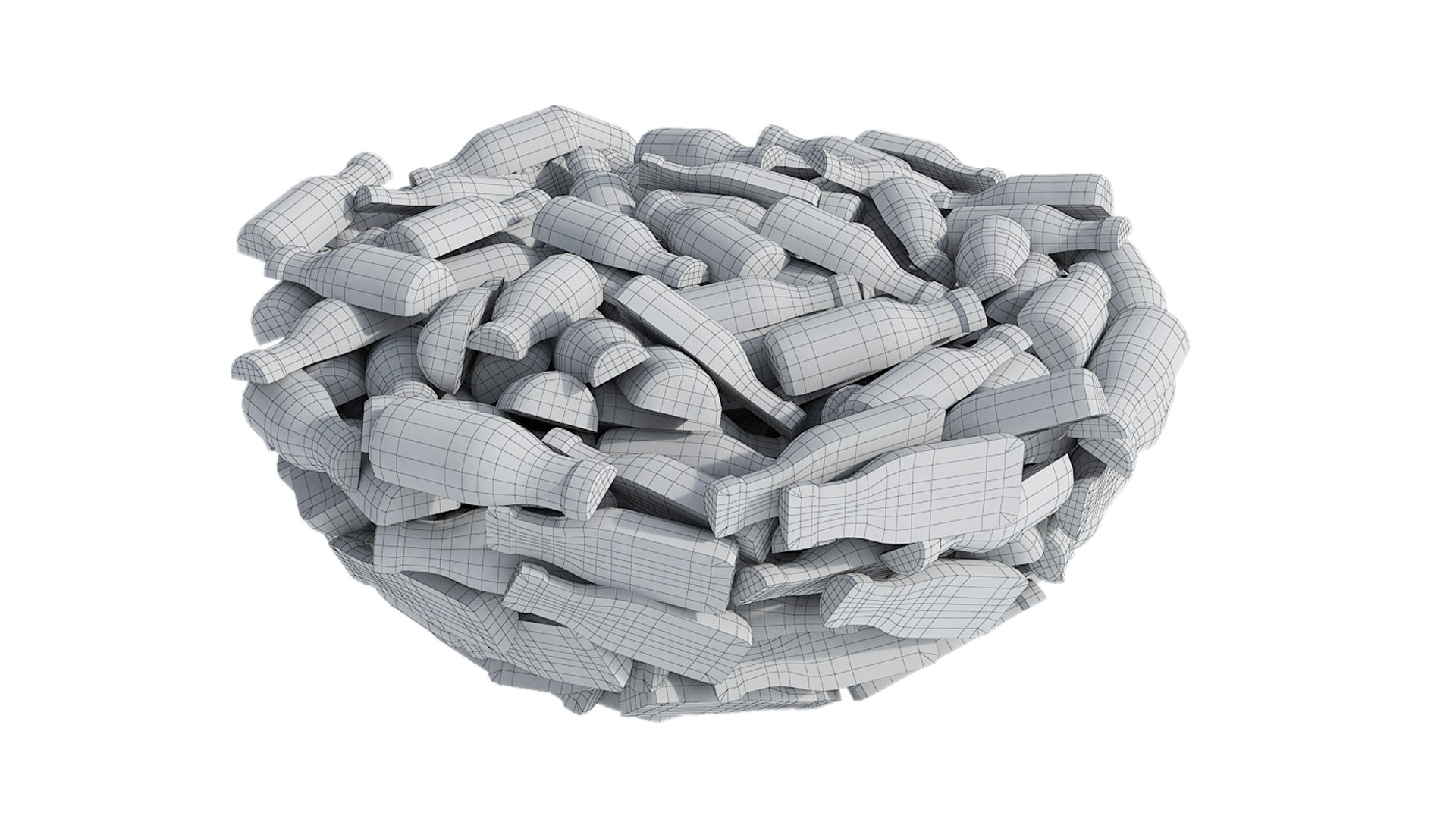 Gummy Jelly Cola Bowl 3D Model - TurboSquid 2506377