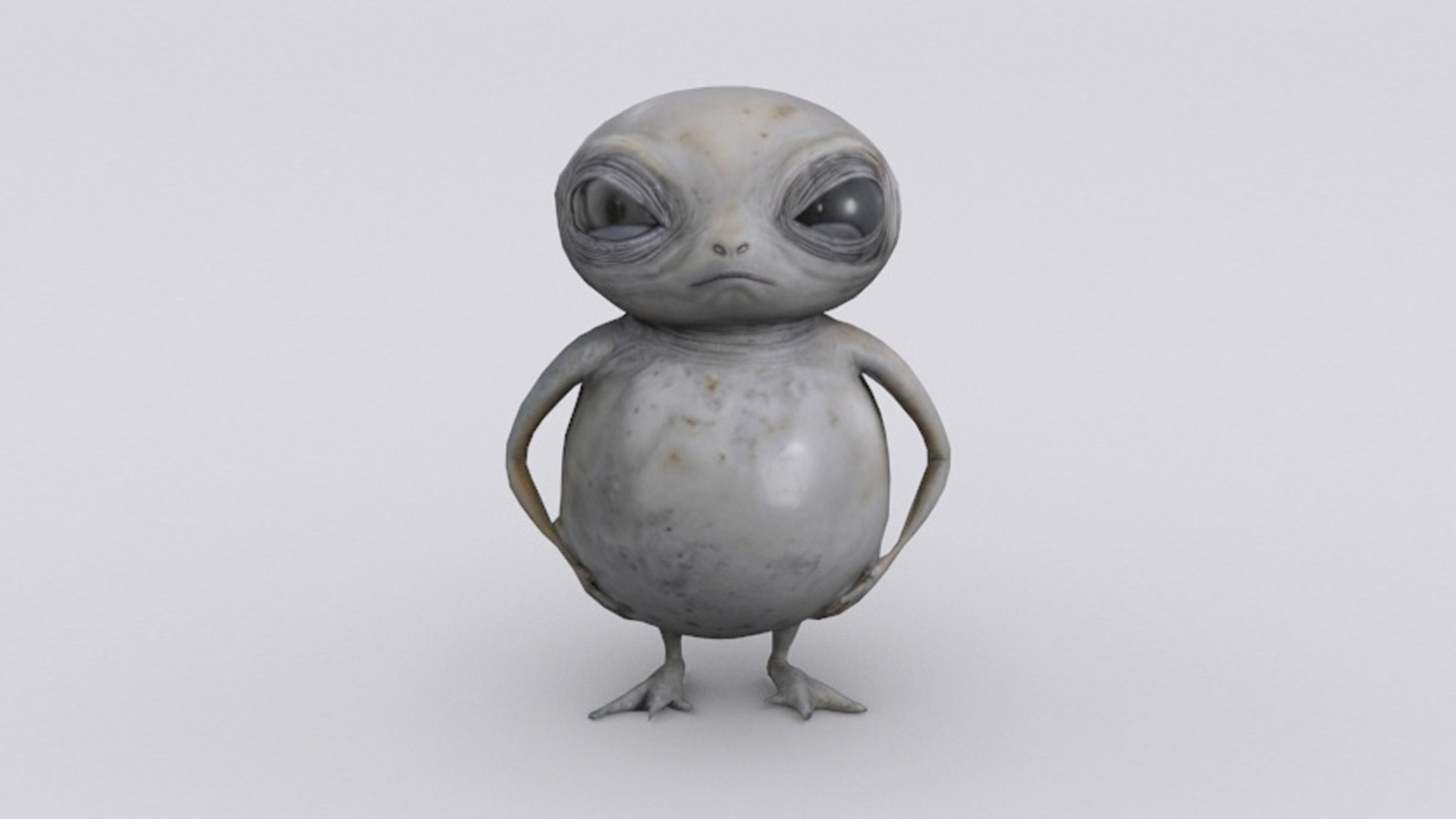 3D Baby Alien - TurboSquid 2278393