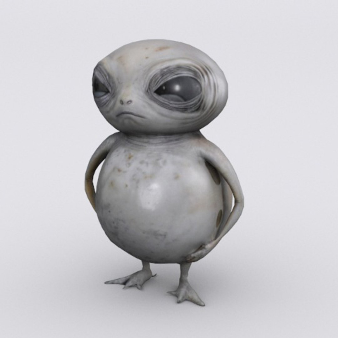 3D Baby Alien - TurboSquid 2278393