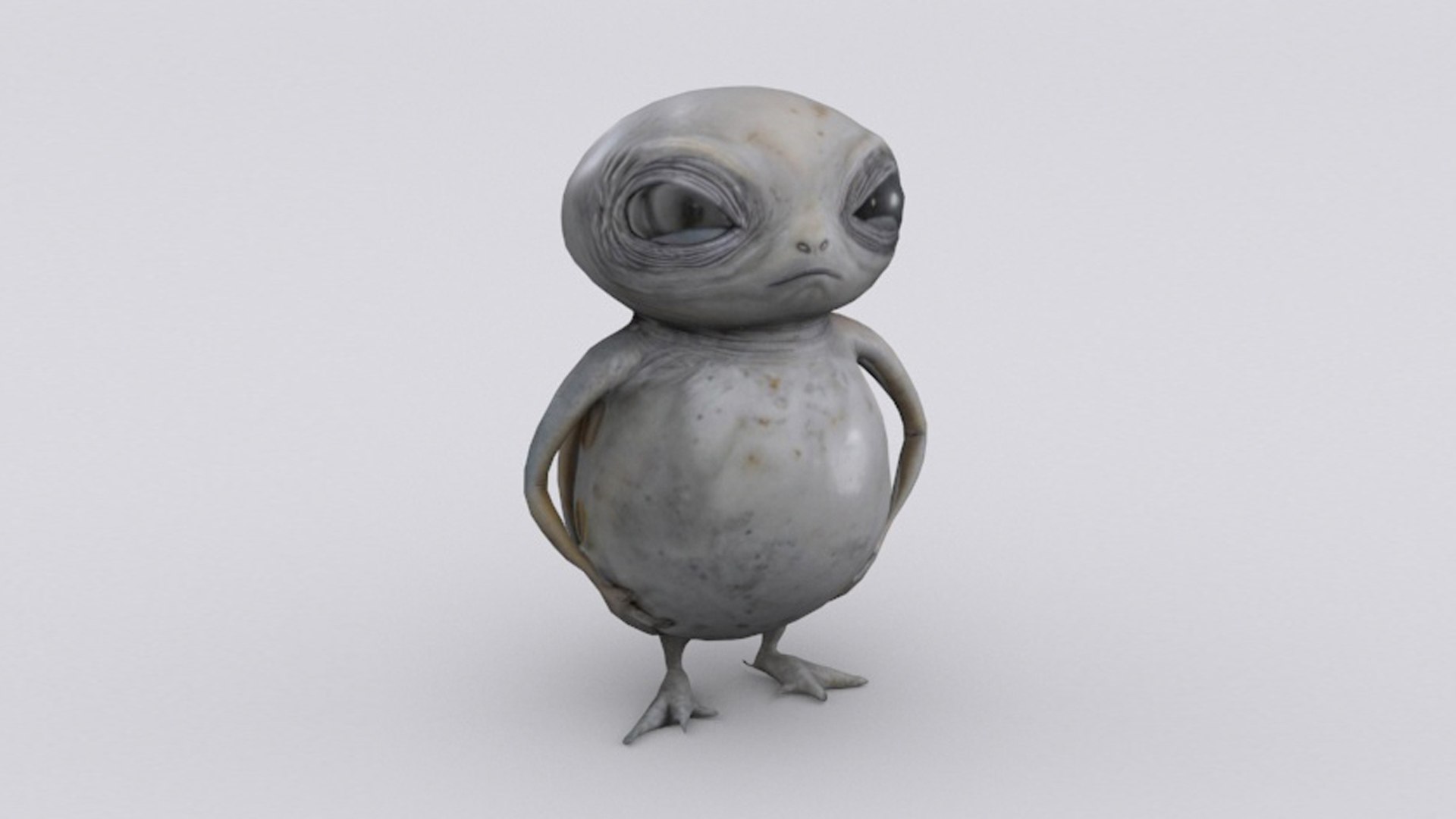 3D Baby Alien - TurboSquid 2278393
