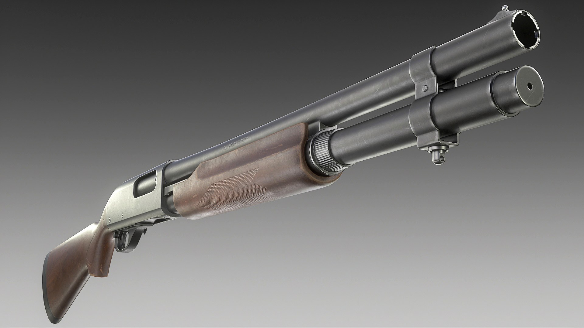 3D Remington 870 Shotgun - TurboSquid 2233710