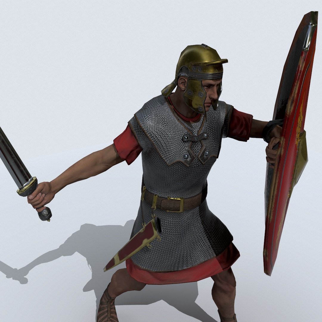 3D roman soldier - TurboSquid 1429240