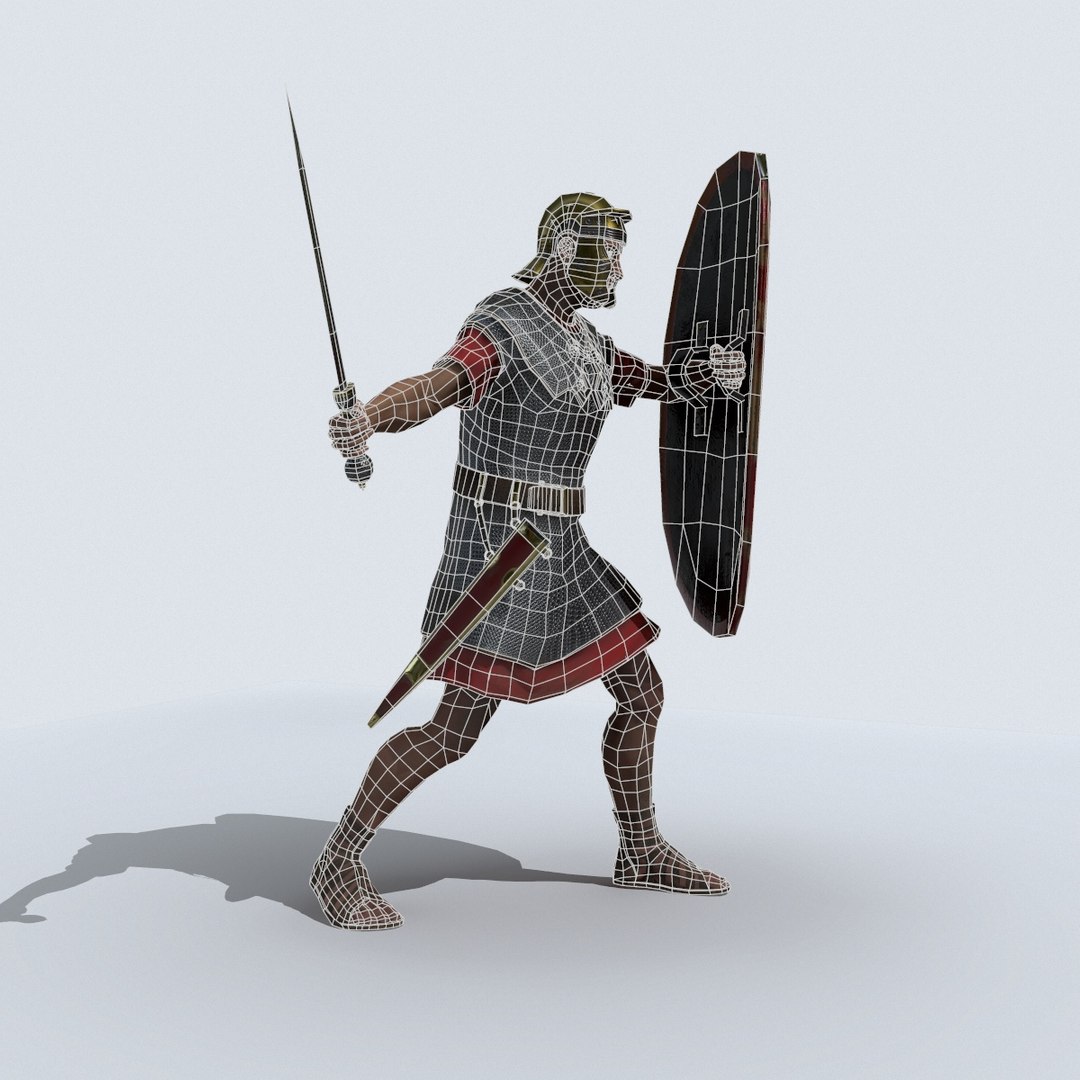 3D roman soldier - TurboSquid 1429240