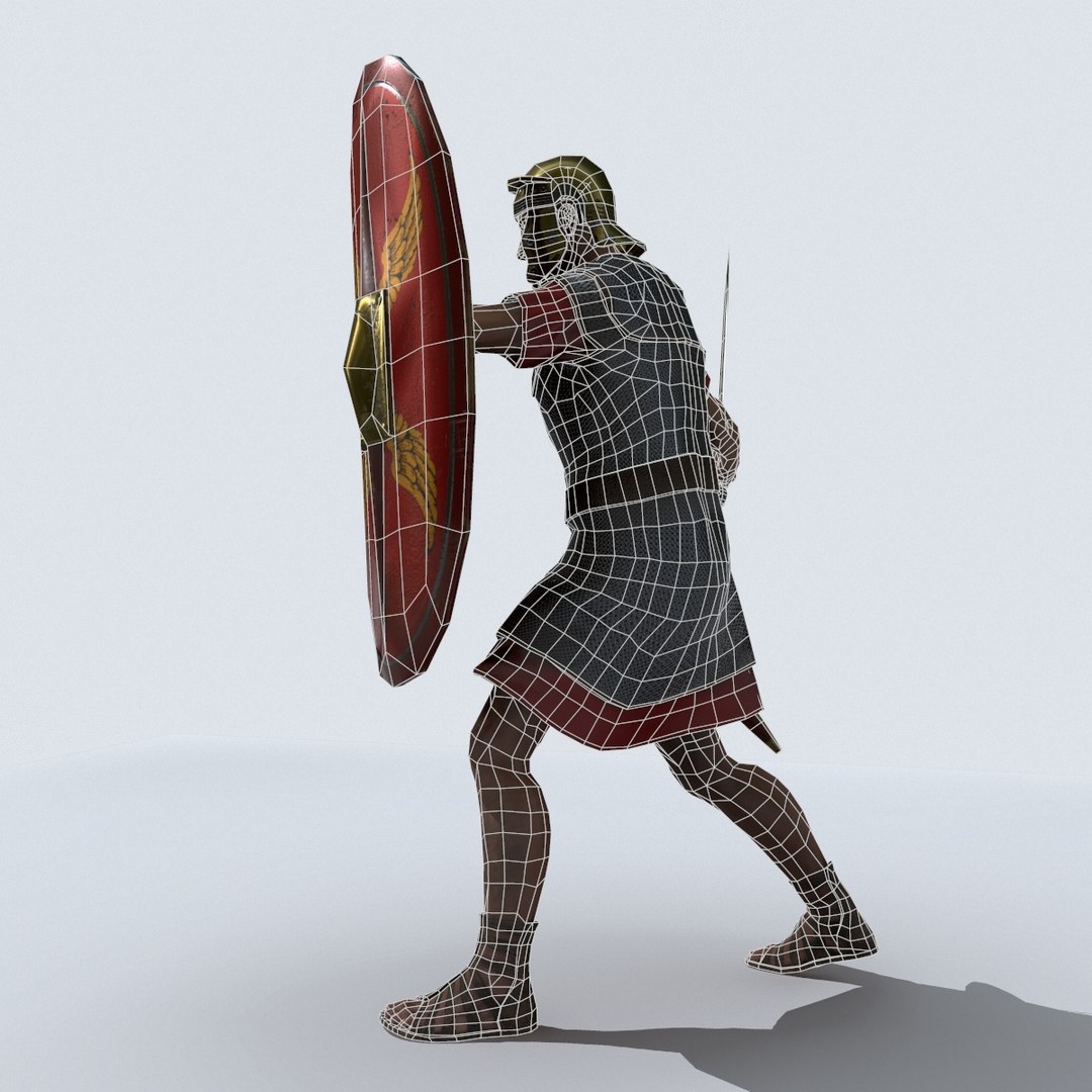 3D roman soldier - TurboSquid 1429240