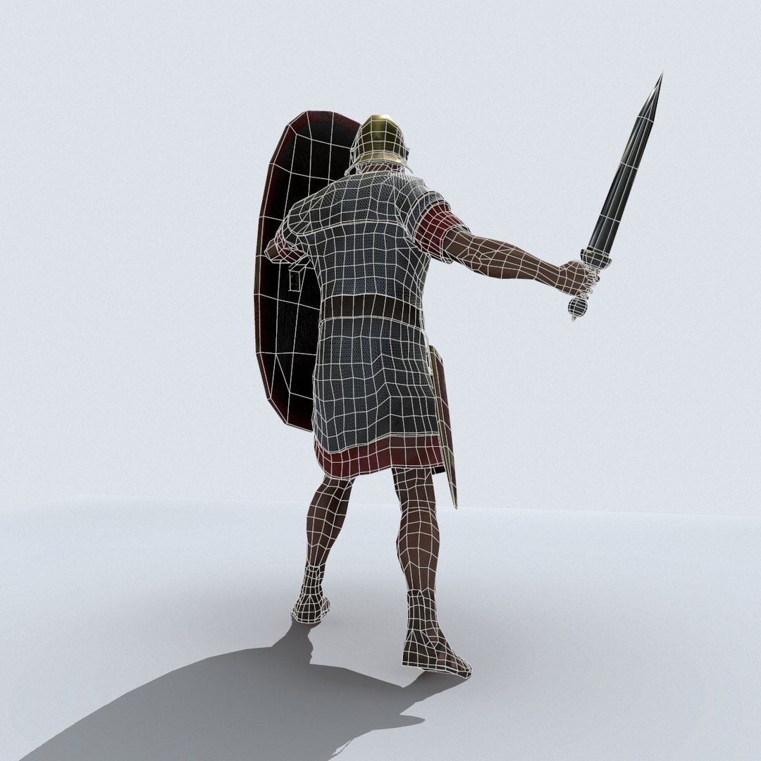 3D roman soldier - TurboSquid 1429240