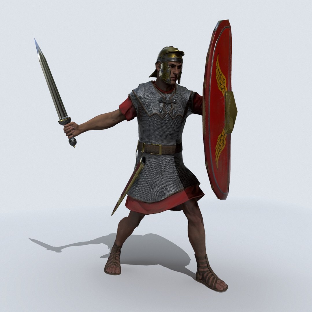 3D roman soldier - TurboSquid 1429240