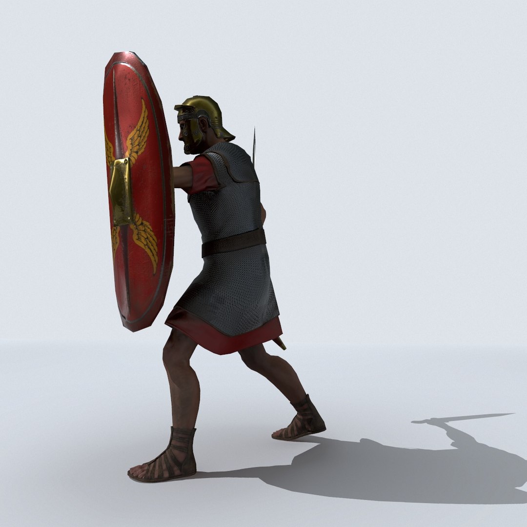 3D roman soldier - TurboSquid 1429240
