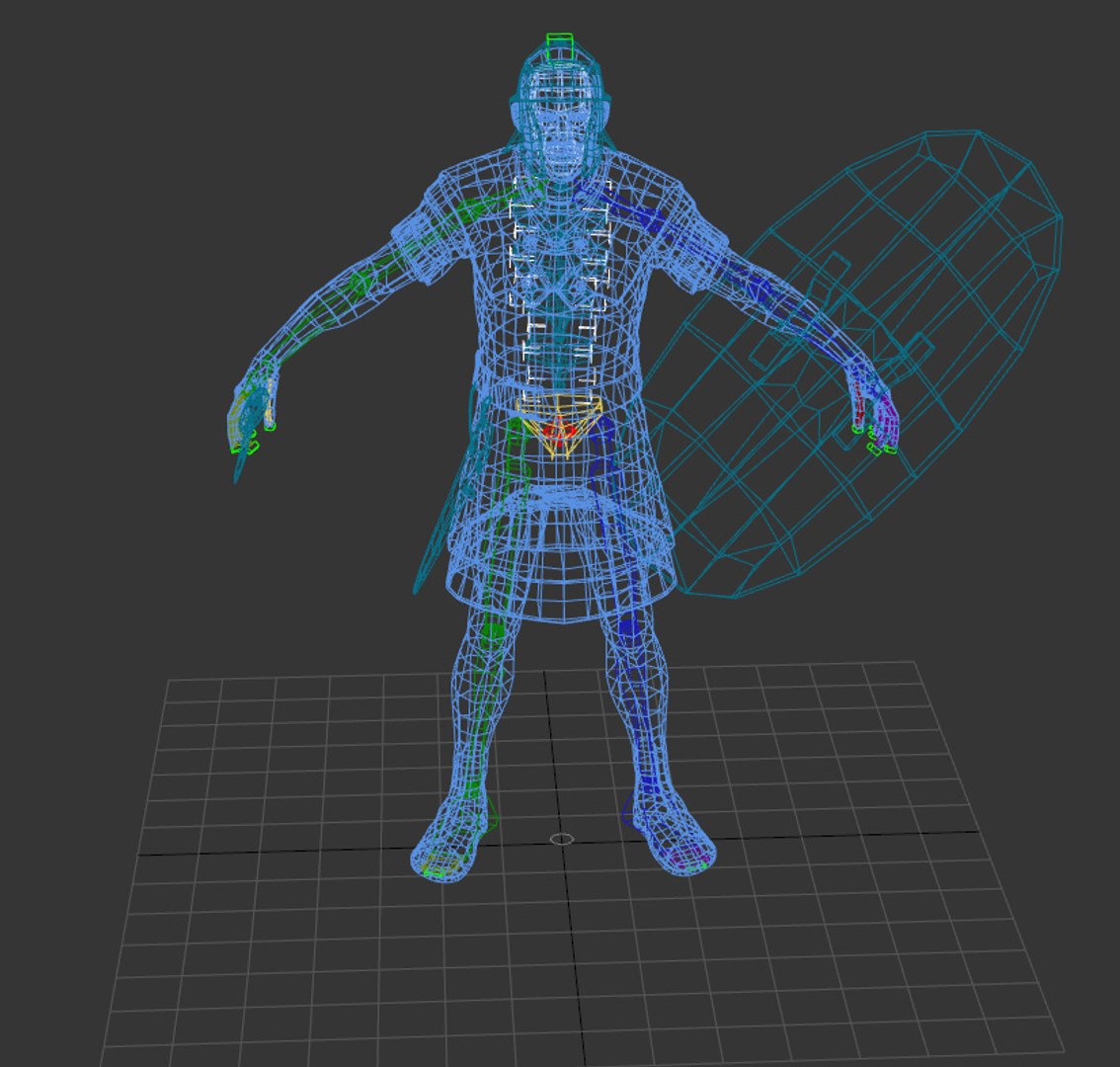 3D roman soldier - TurboSquid 1429240