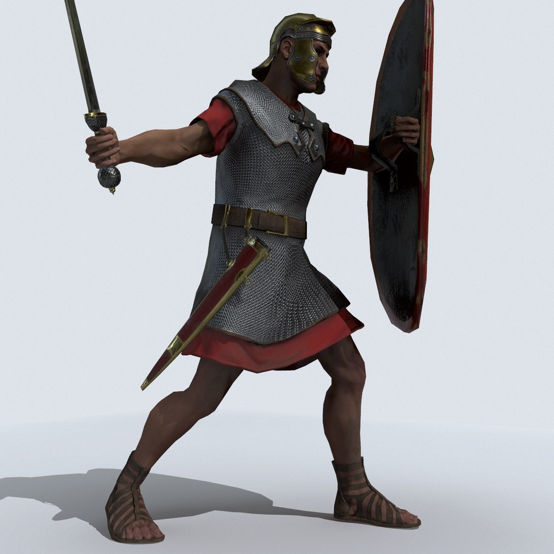 3D roman soldier - TurboSquid 1429240