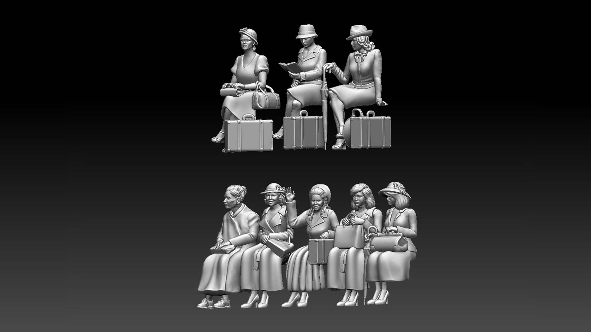 Passengers 3D Model - TurboSquid 2064614