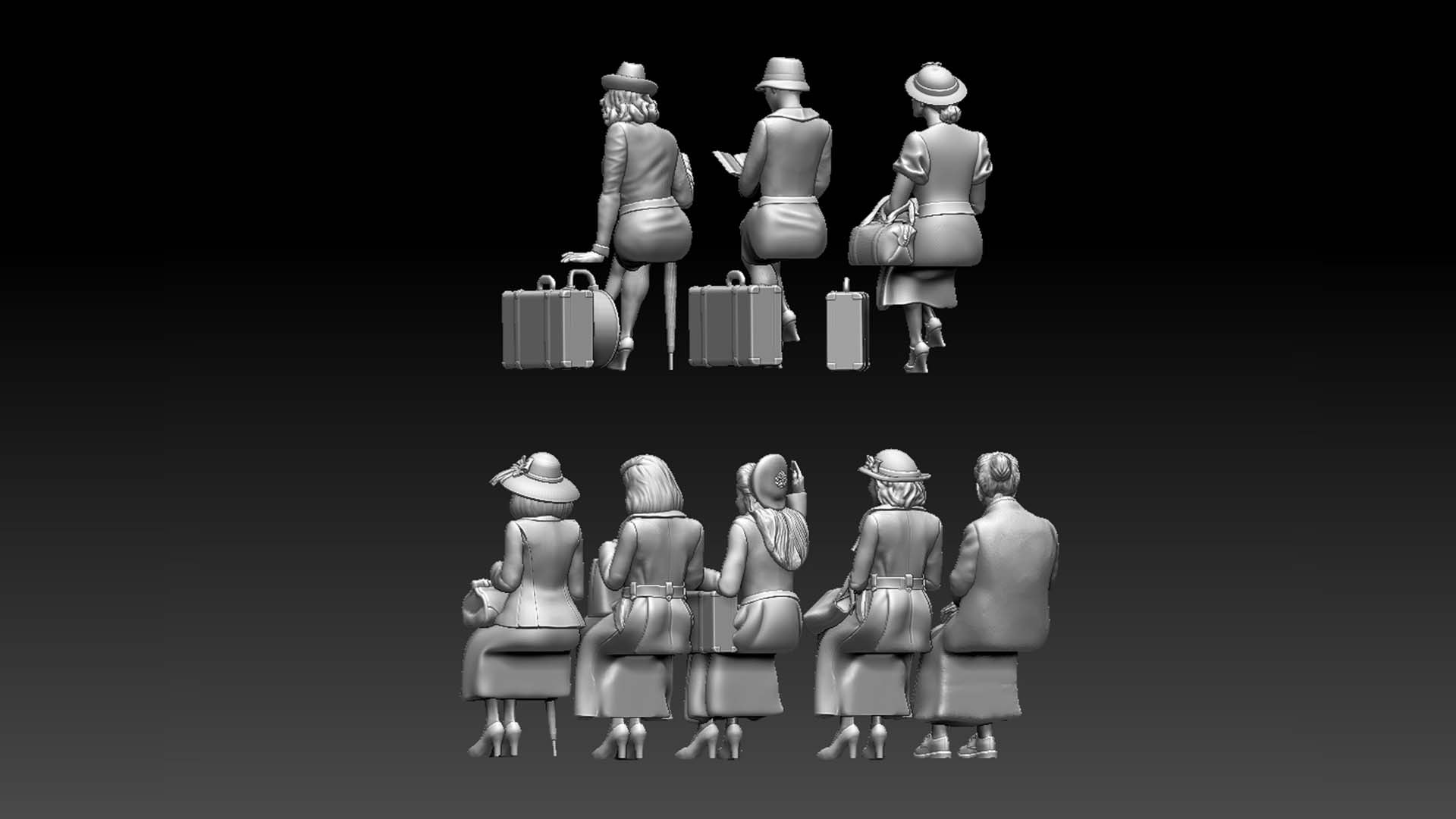 Passengers 3D Model - TurboSquid 2064614