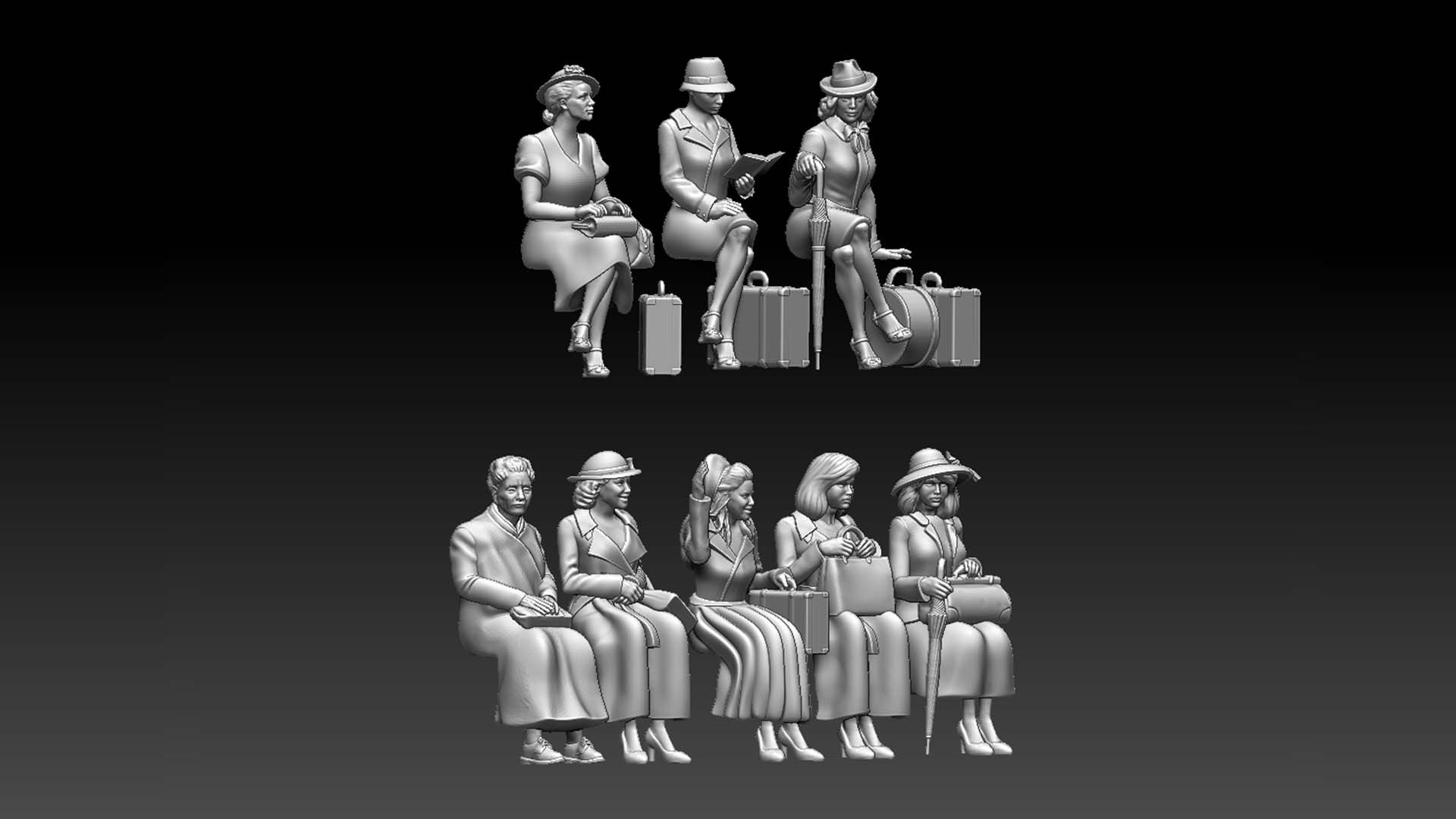 Passengers 3D Model - TurboSquid 2064614