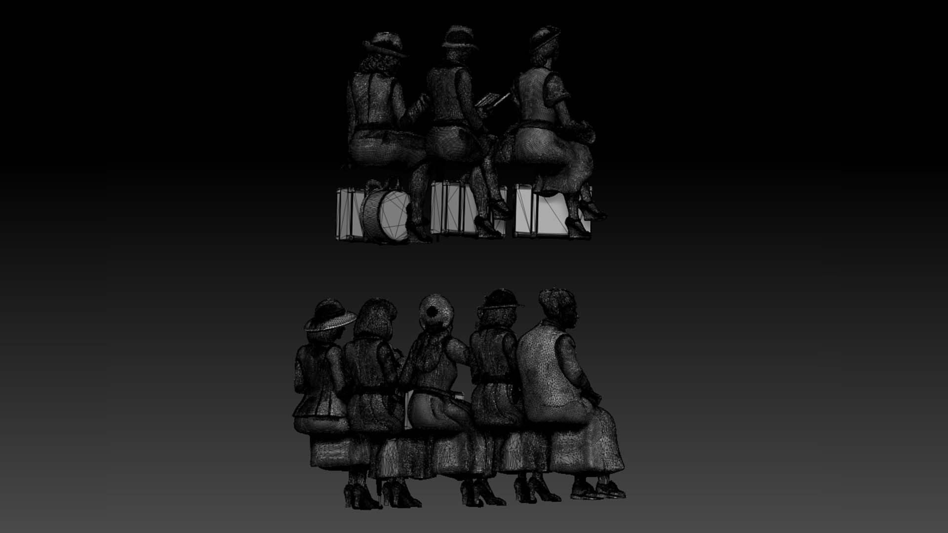 Passengers 3D Model - TurboSquid 2064614