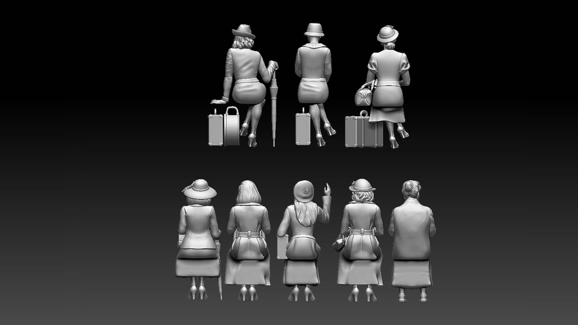 Passengers 3D Model - TurboSquid 2064614