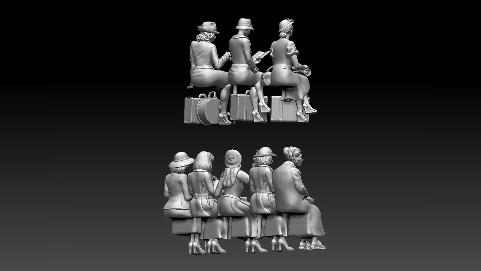 Passengers 3D Model - TurboSquid 2064614