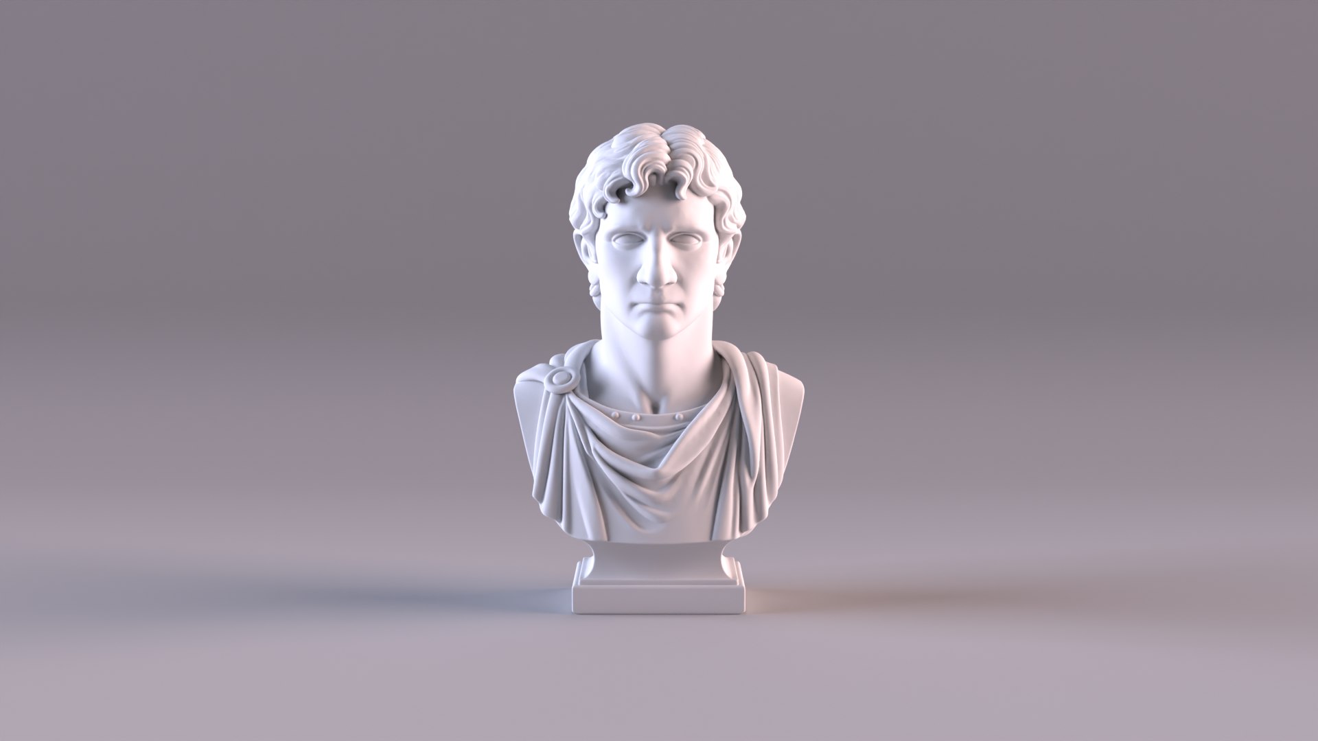 Alexander The Great Bust Sculpture 3D Print Model STL File Printable ...