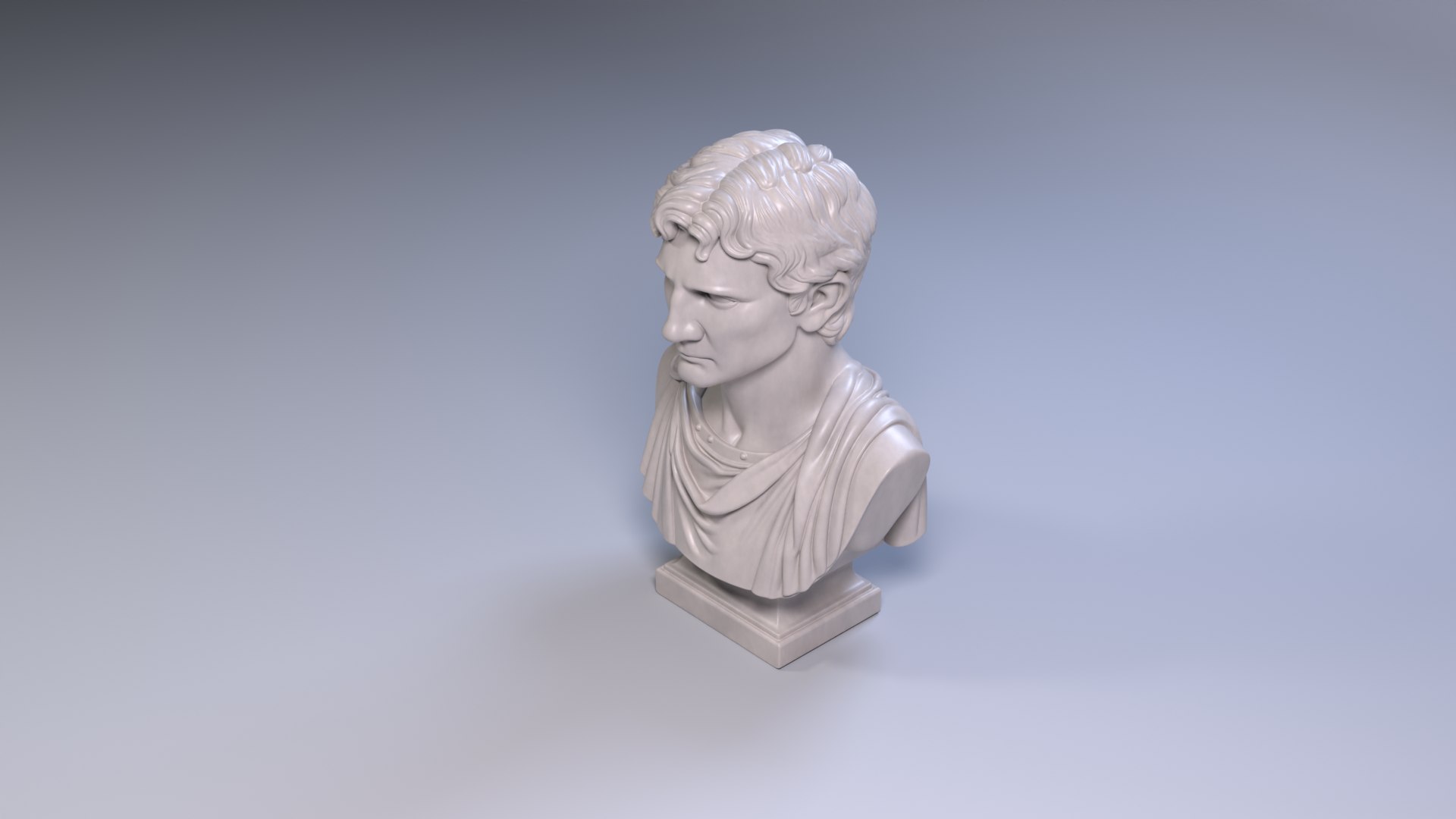 Alexander The Great Bust Sculpture 3D Print Model STL File Printable ...