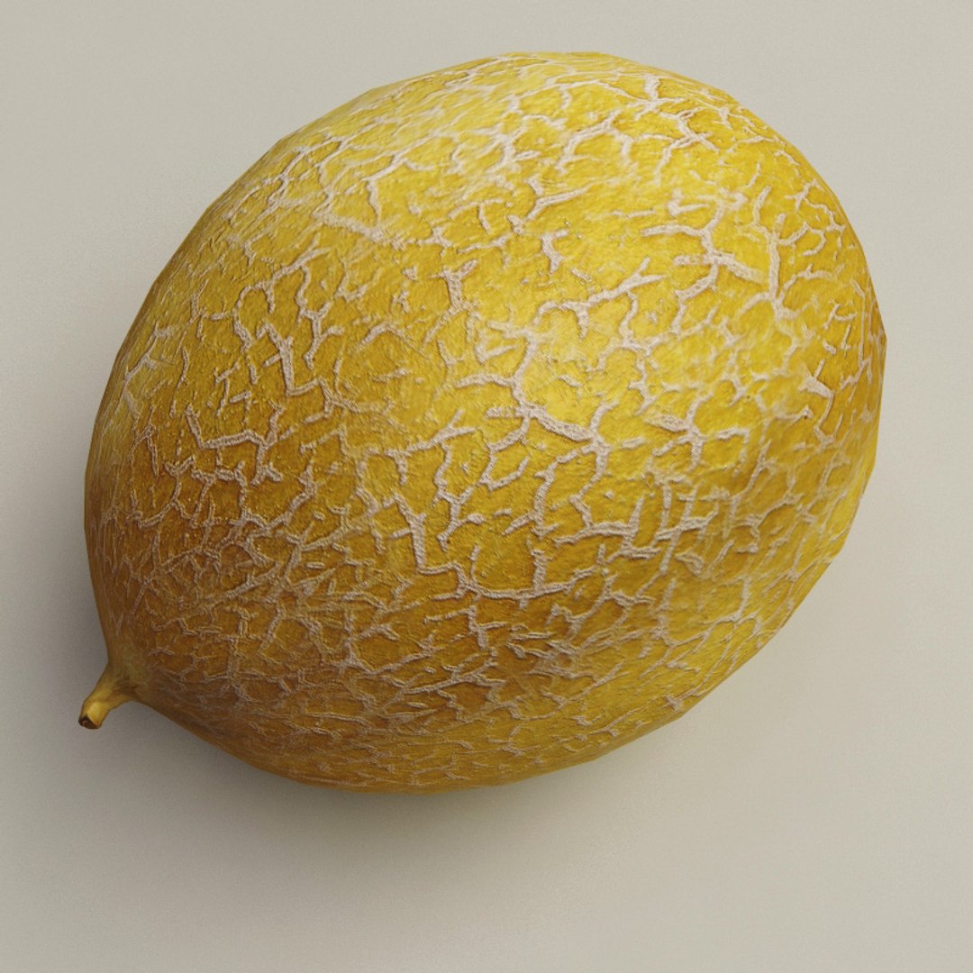 3d Melons Modelled Model