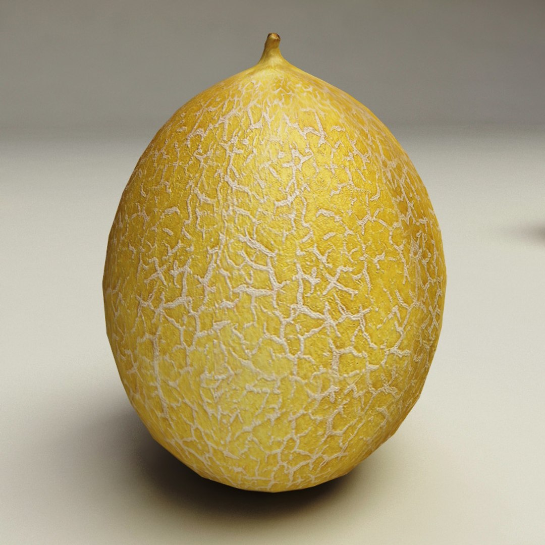 3d Melons Modelled Model