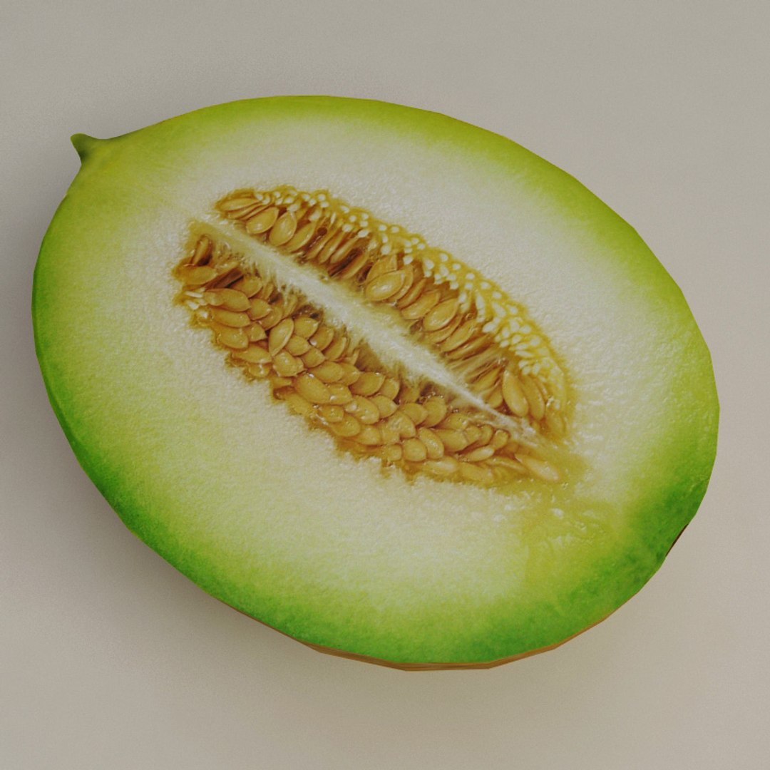 3d Melons Modelled Model