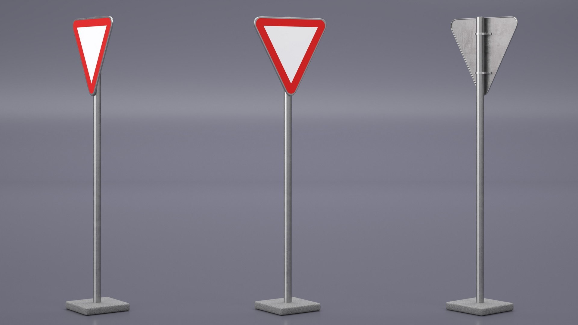 3D Road Signs Collection 2 Model - TurboSquid 2248812
