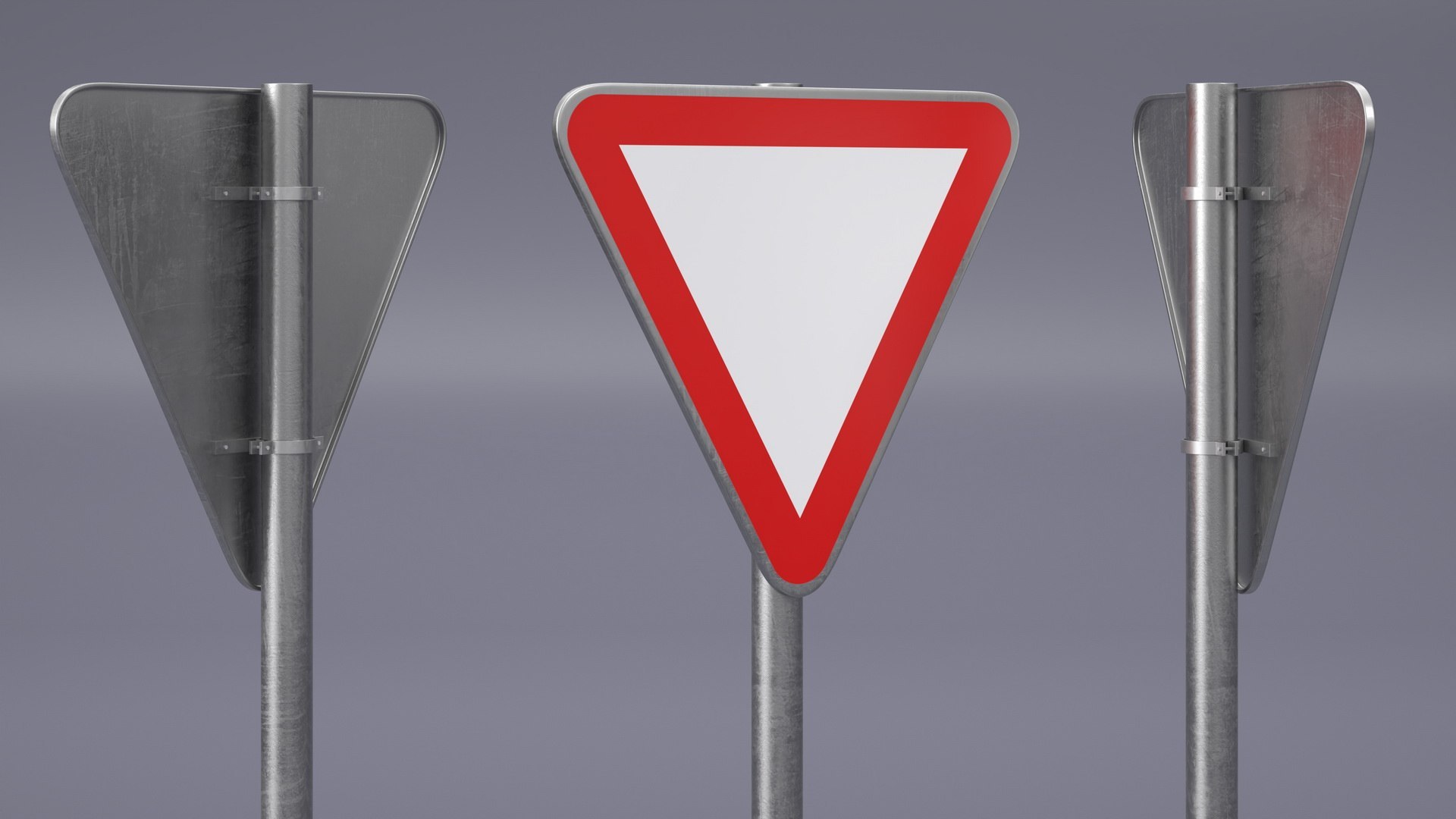 3D Road Signs Collection 2 Model - TurboSquid 2248812