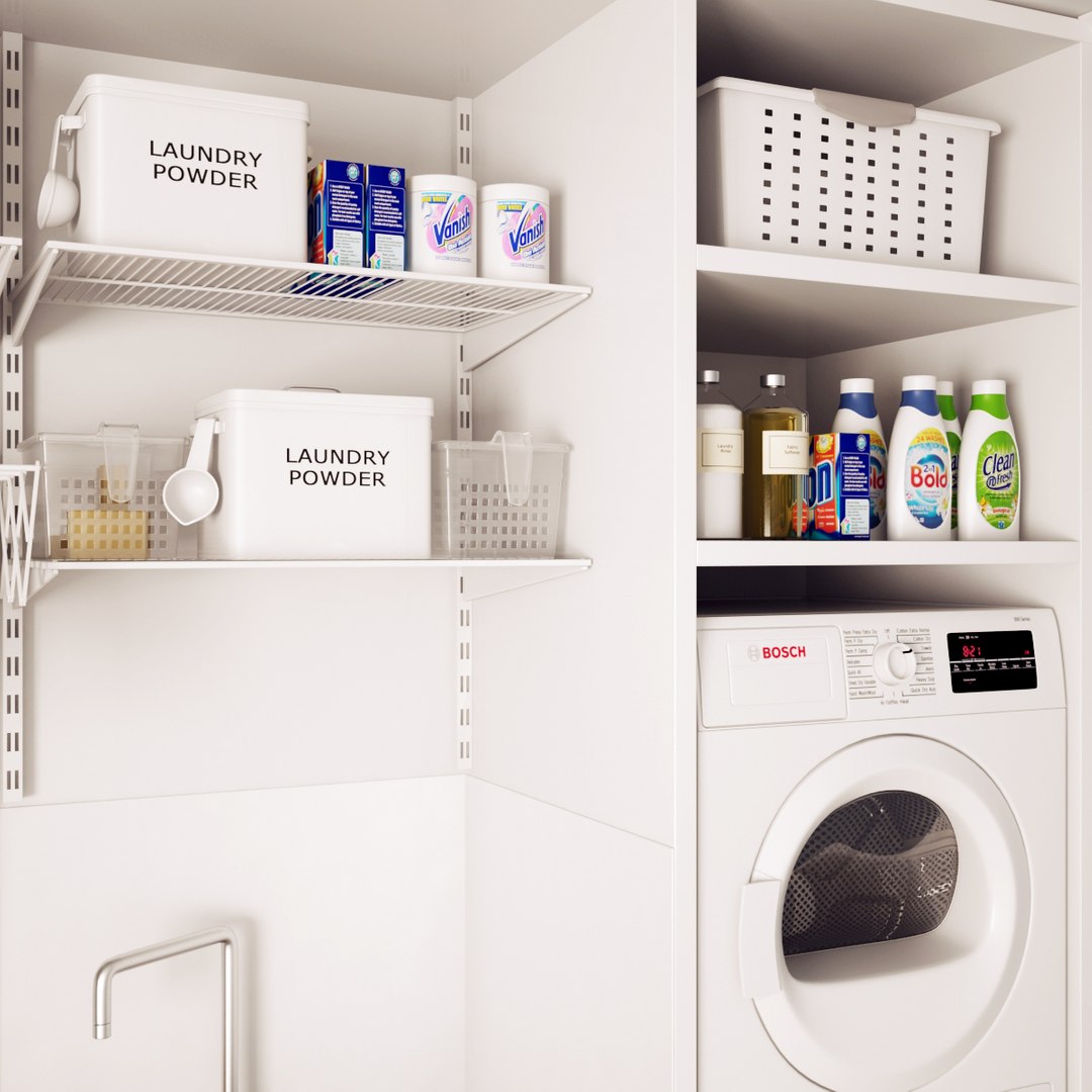 Laundry 3D Model - TurboSquid 1191827