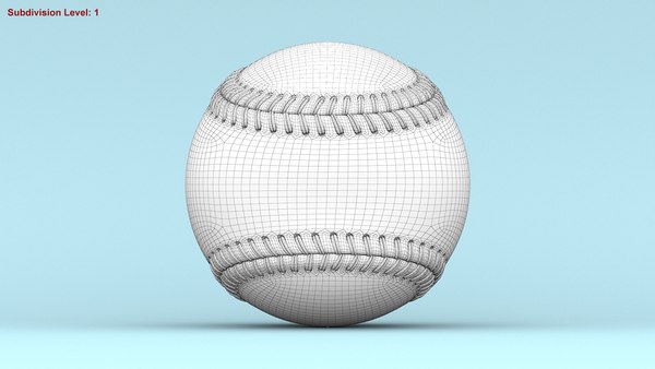 3D Dirty Baseball Ball - Rawlings - TurboSquid 1991597