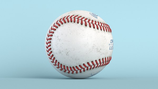 3D Dirty Baseball Ball - Rawlings - TurboSquid 1991597