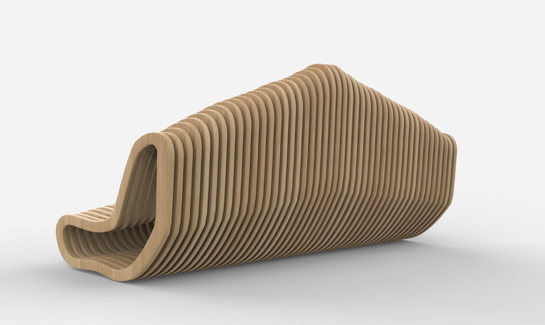Curved Bench Parametric 3 3D Model 3D - TurboSquid 2515424