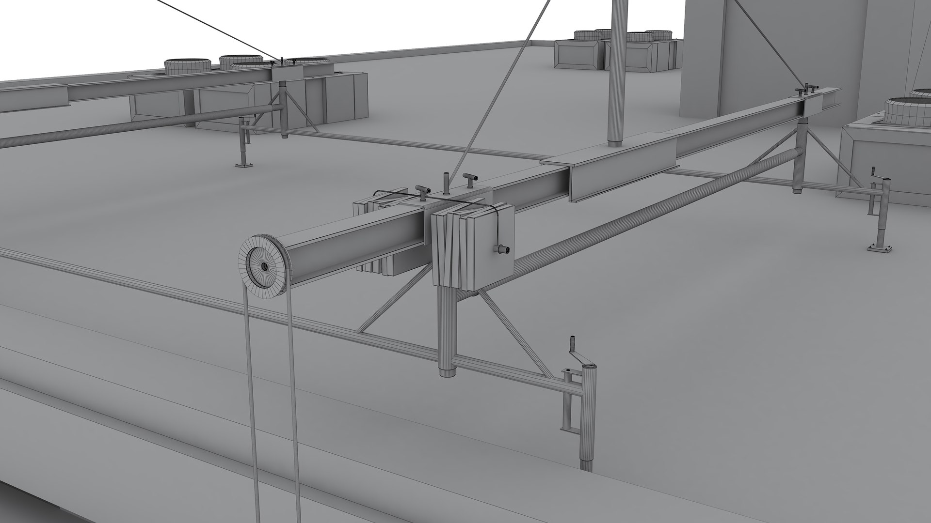 Skyscraper Window Glass Cleaner 3D Model - TurboSquid 2242630
