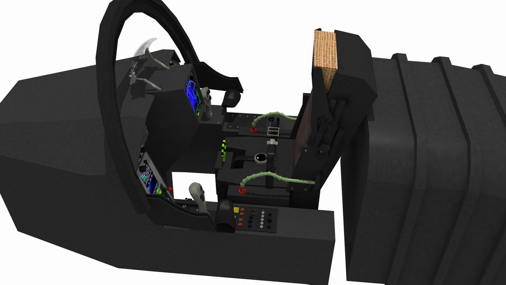 Dassault Rafale Cockpit 3D Model - TurboSquid 2123491