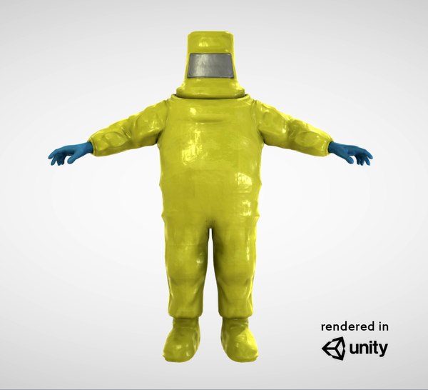 Hazmat character 3D model - TurboSquid 1362235
