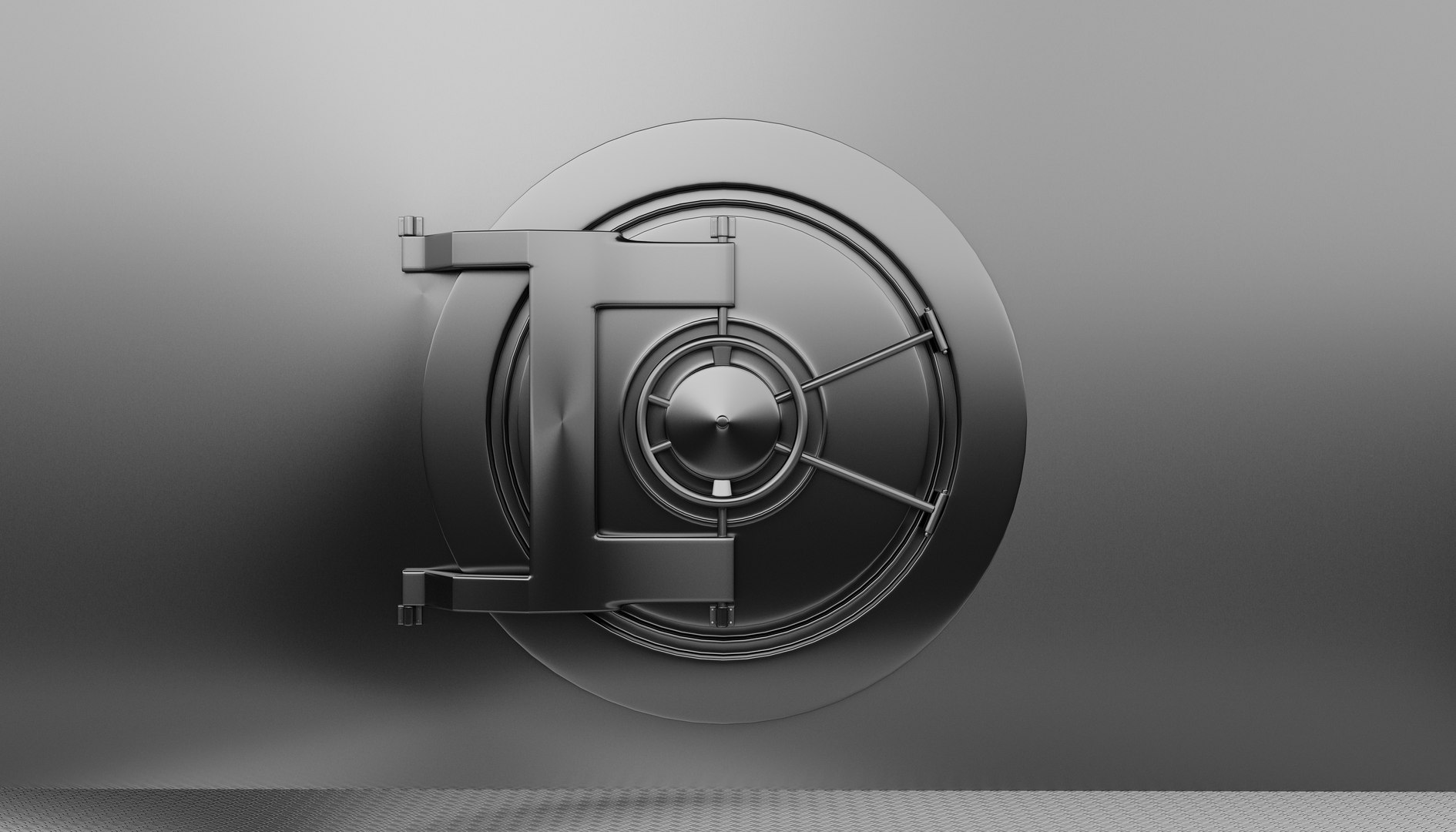 3D Bank Vault Room With Gold Model - TurboSquid 1781914