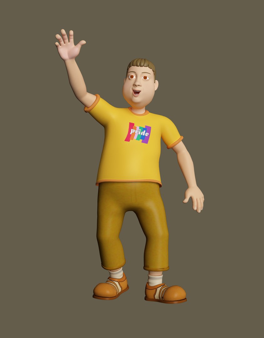 3D Joy Cartoon Rigged | 1145529 | TurboSquid