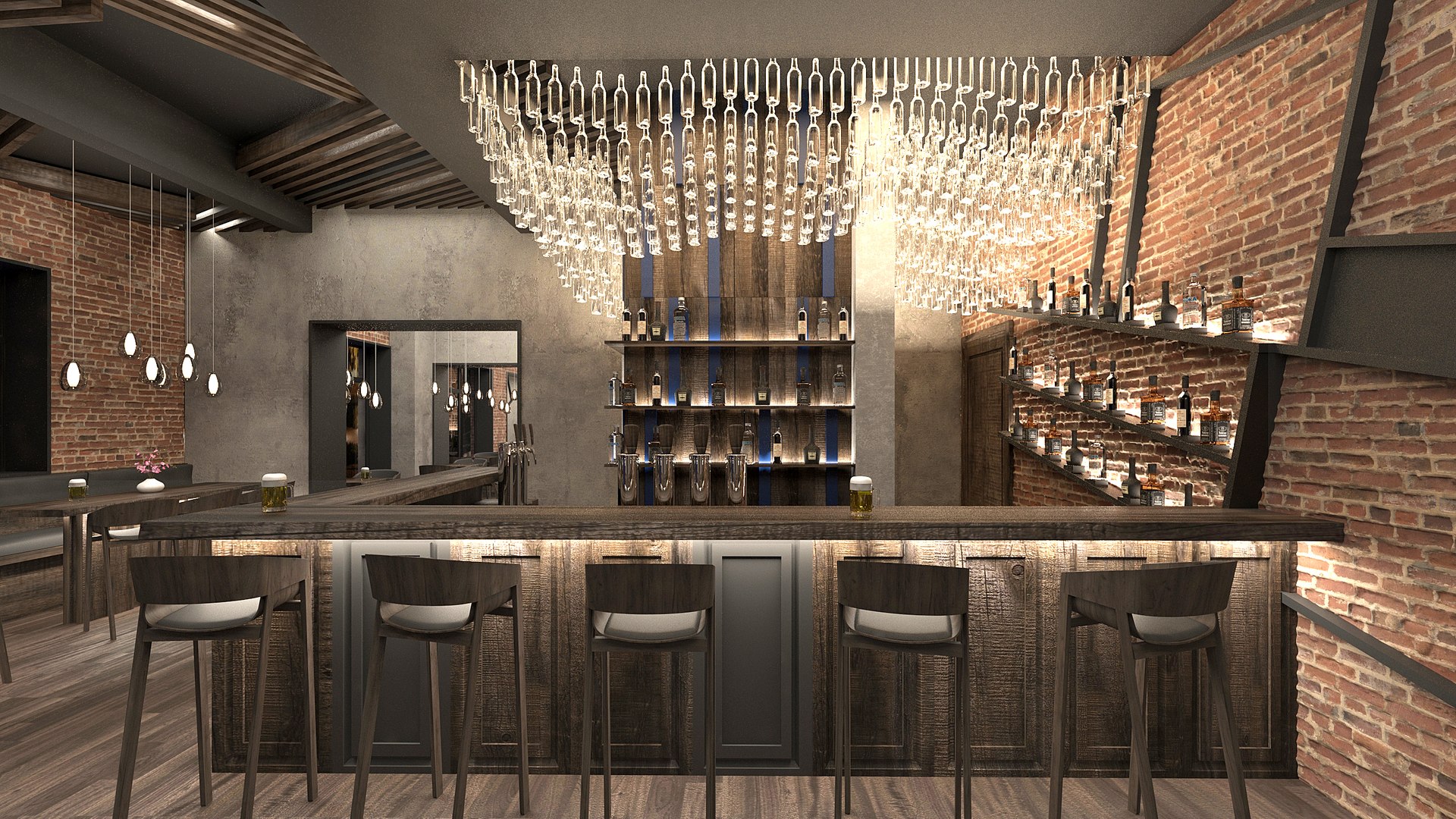 Modern Irish Bar 3D Model - TurboSquid 1785774