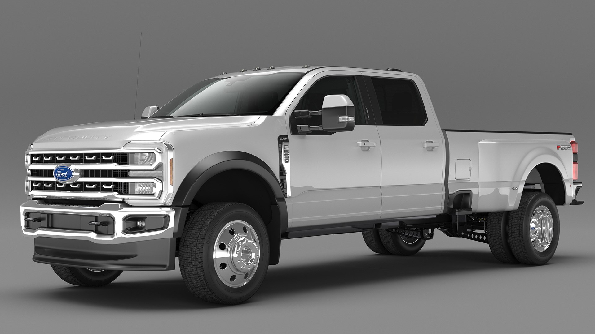 3D Ford Super Duty F-550 Lariat 2023 Truck Rigged - TurboSquid 2145981