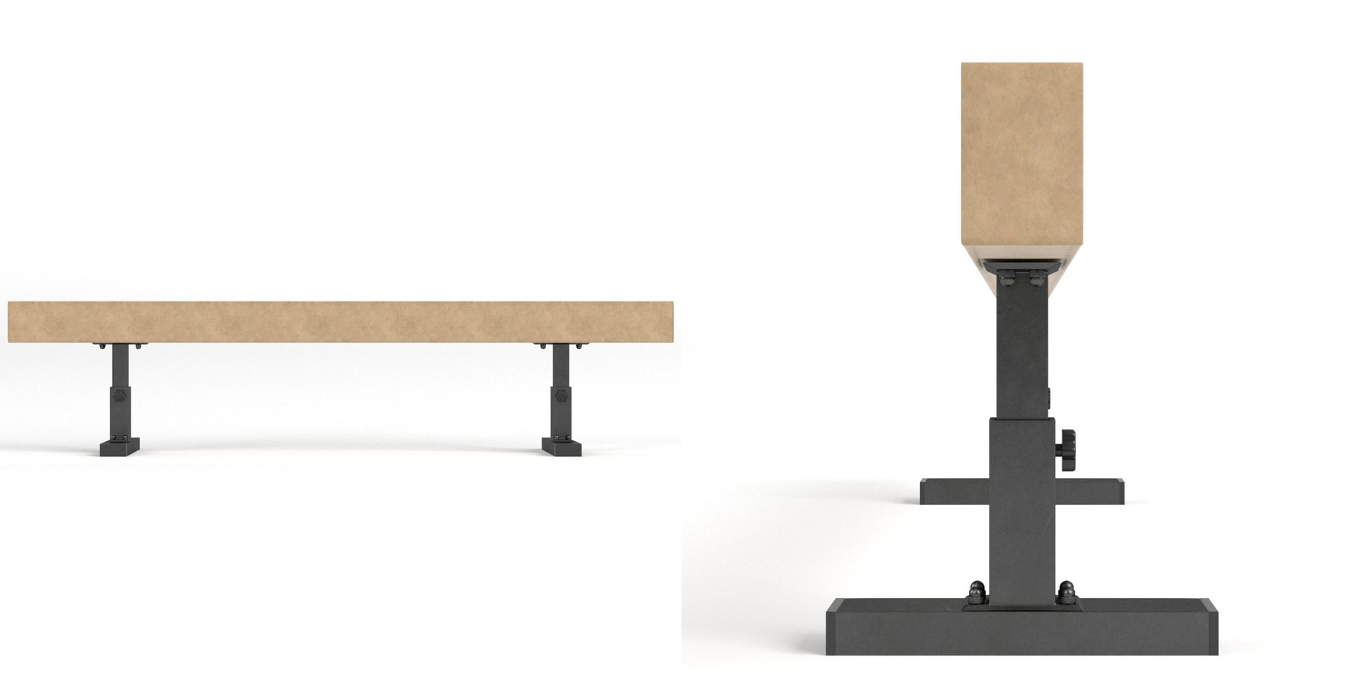 3D Mini Balance Beam Model - TurboSquid 1891600