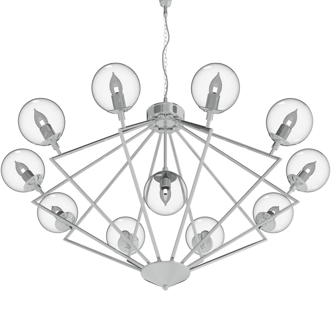 Fabricio SP11 Chrome 3D Model - TurboSquid 1856761