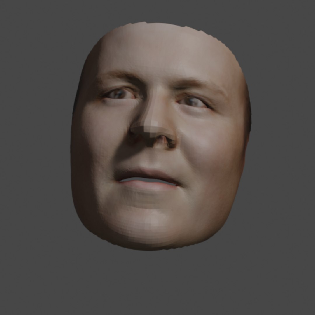 modelo 3d Jon Favreau Face - R2 - TurboSquid 1971339