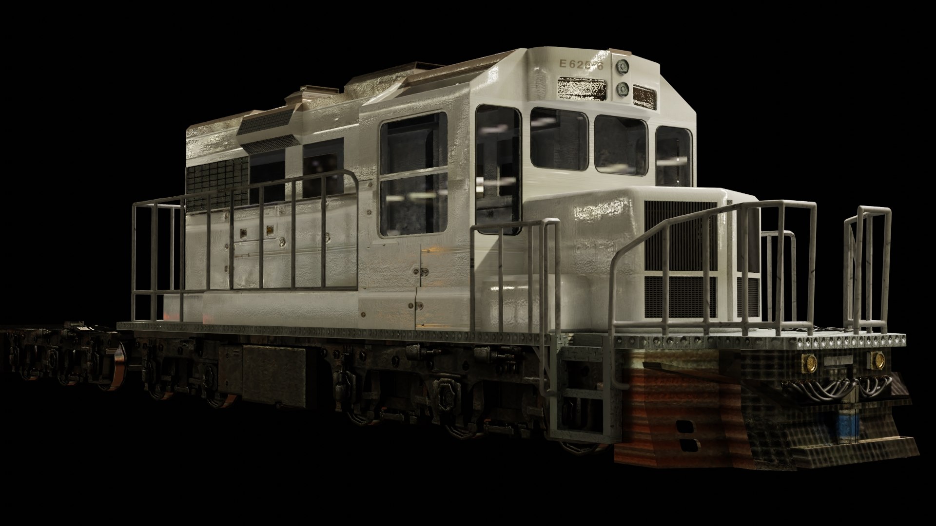 Train Flat Wagon 3D Model - TurboSquid 1743293