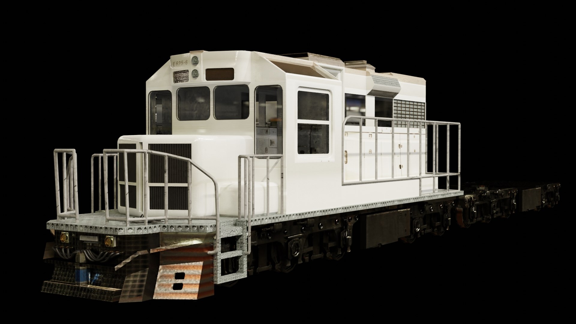 Train Flat Wagon 3D Model - TurboSquid 1743293