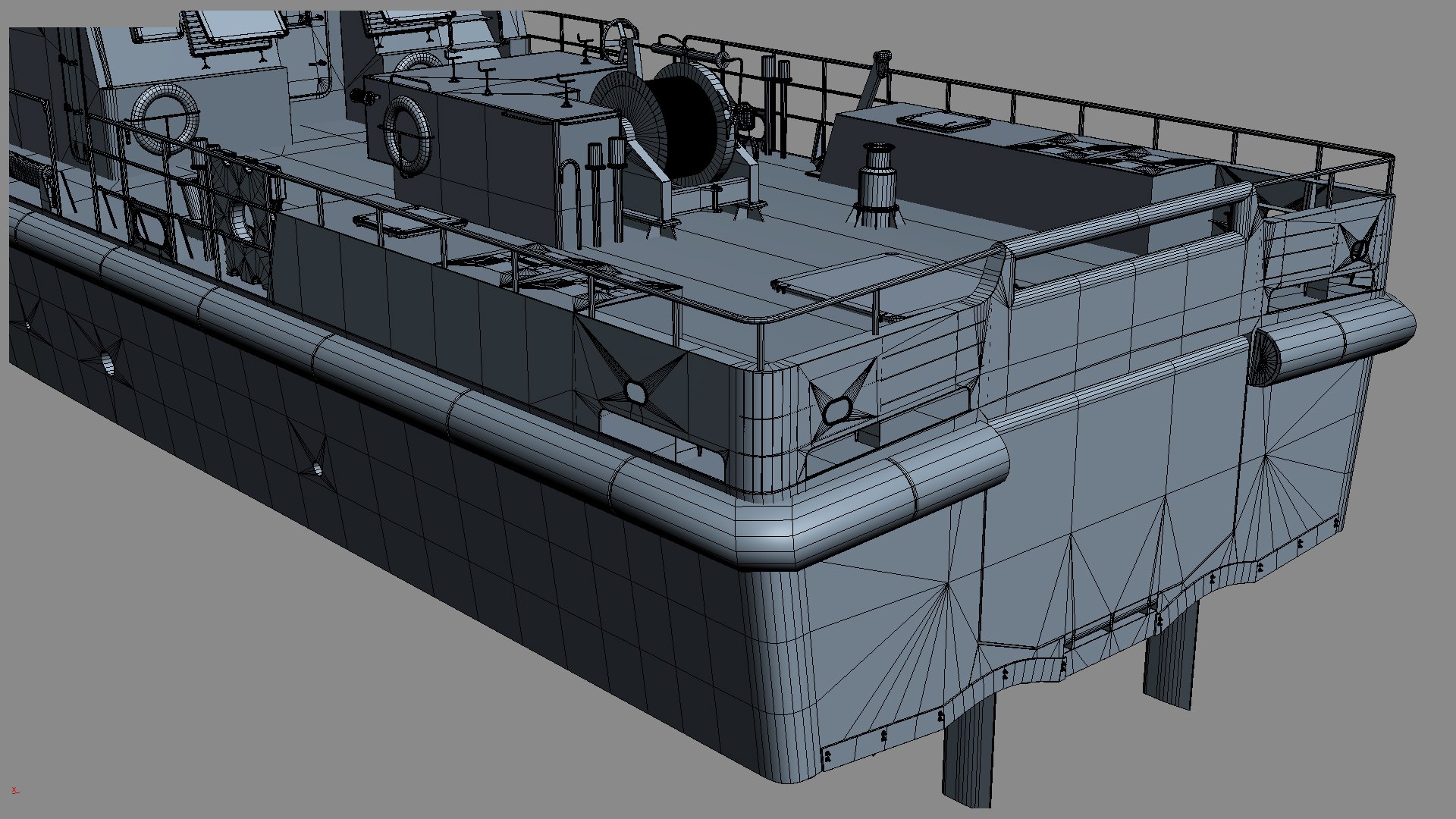 3D SAR Boat 320 High-Speed Offshore Search And Rescue Vessel ...