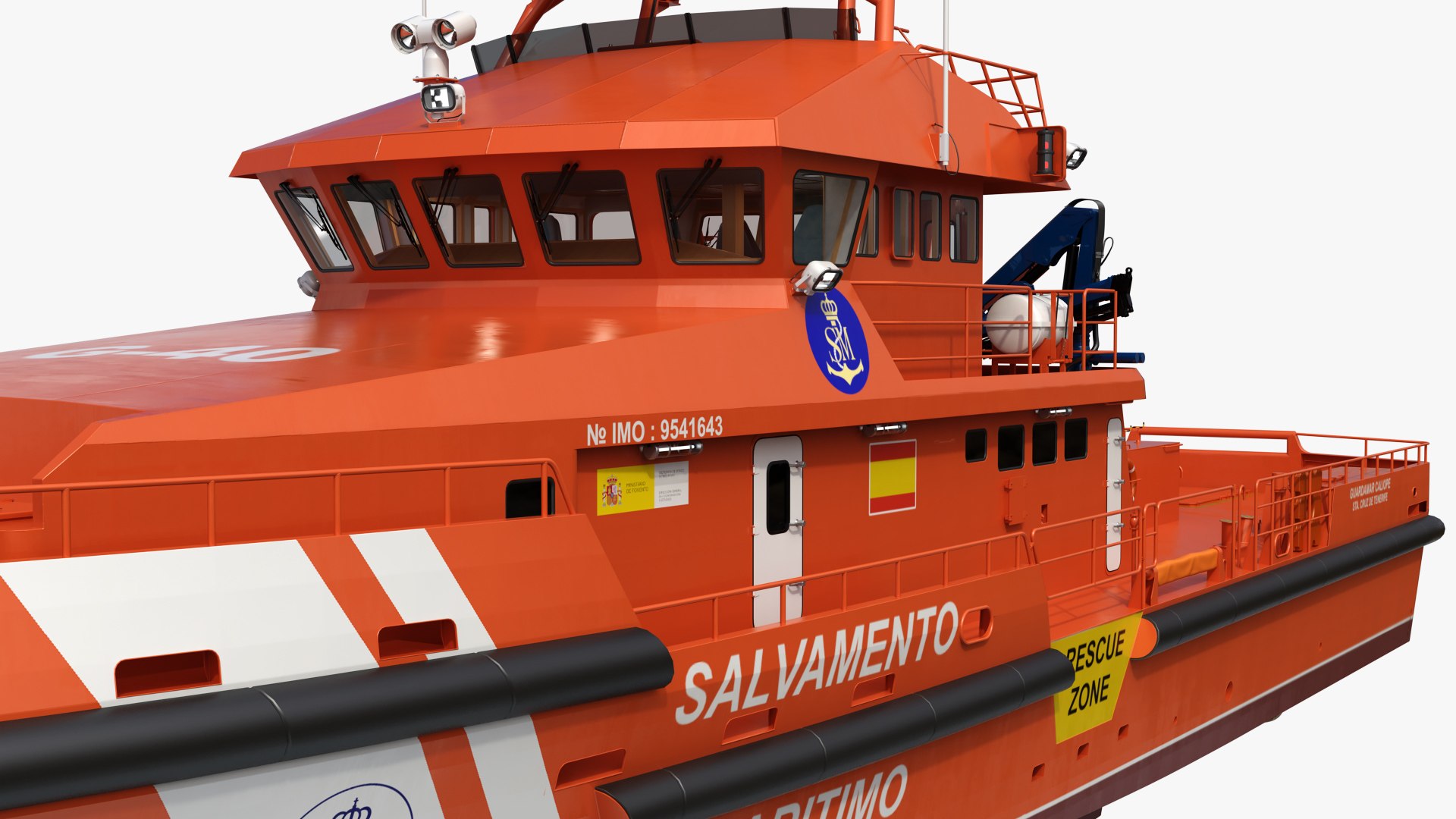 3D SAR Boat 320 High-Speed Offshore Search And Rescue Vessel - TurboSquid 2203365