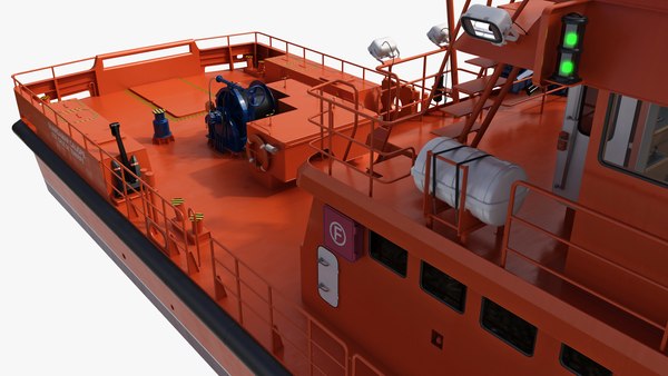 modelo 3d SAR Boat 320 Buque de búsqueda y rescate en alta mar de alta velocidad - TurboSquid ...