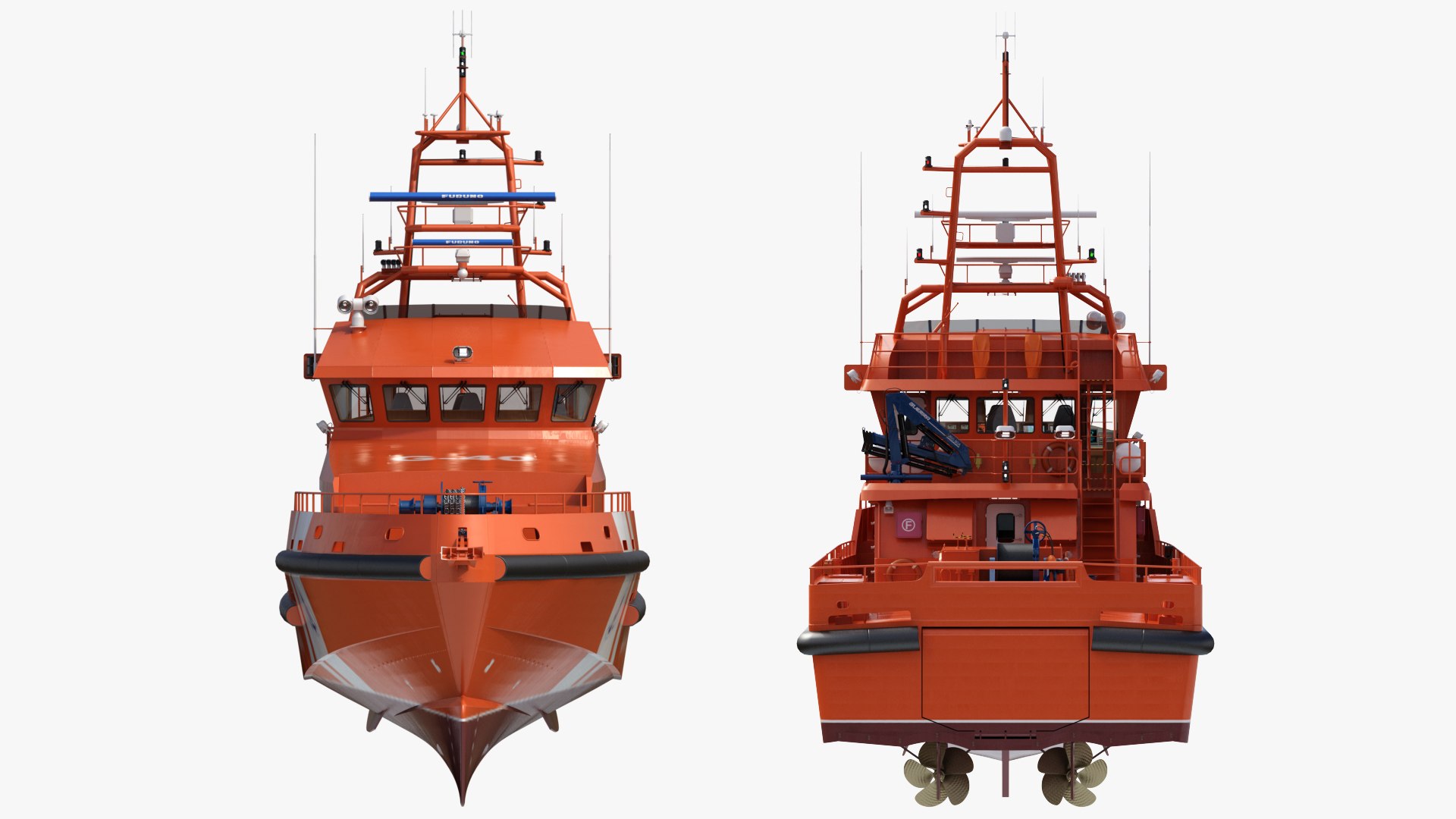 3D SAR Boat 320 High-Speed Offshore Search And Rescue Vessel - TurboSquid 2203365