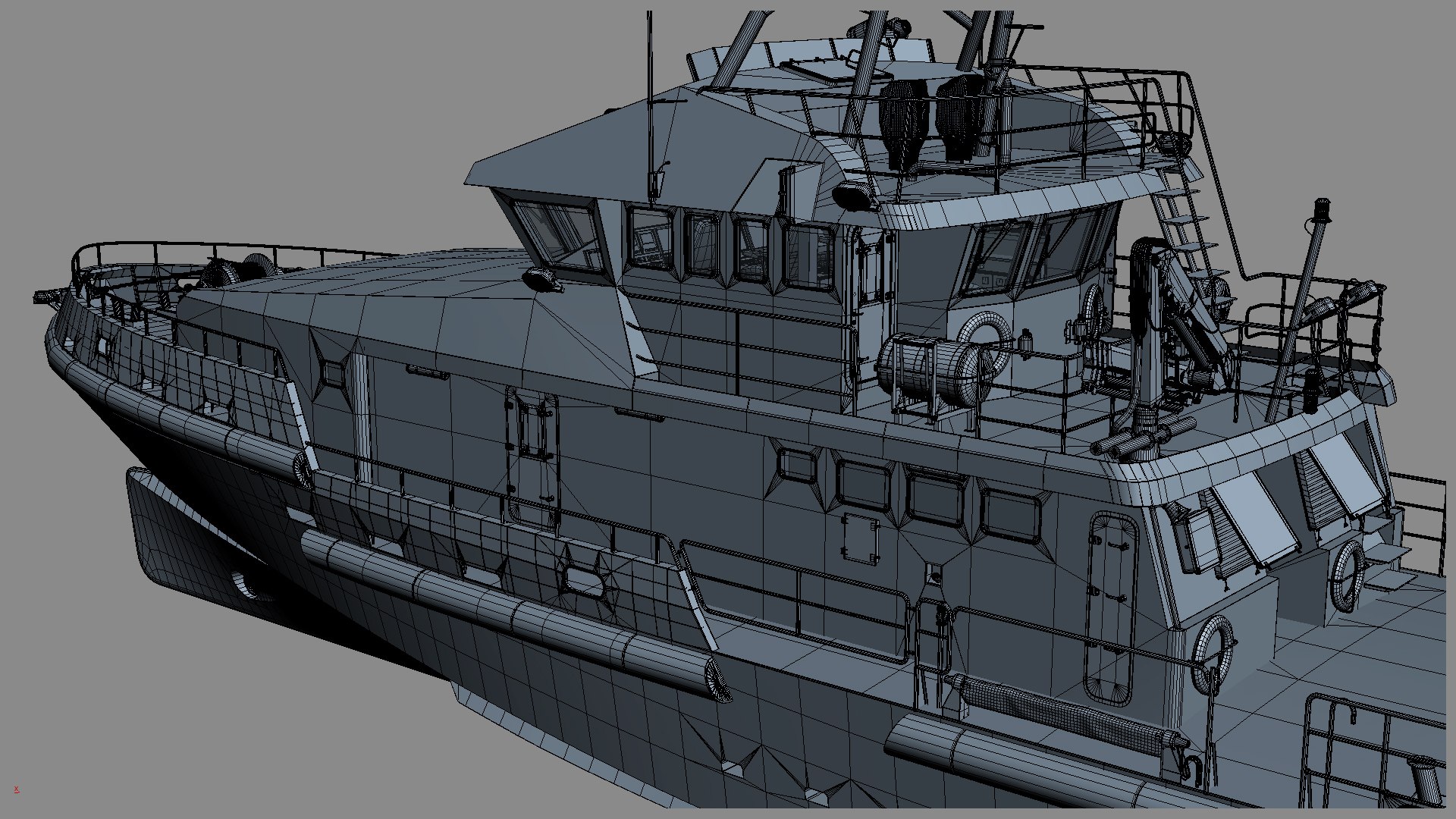 3D SAR Boat 320 High-Speed Offshore Search And Rescue Vessel - TurboSquid 2203365