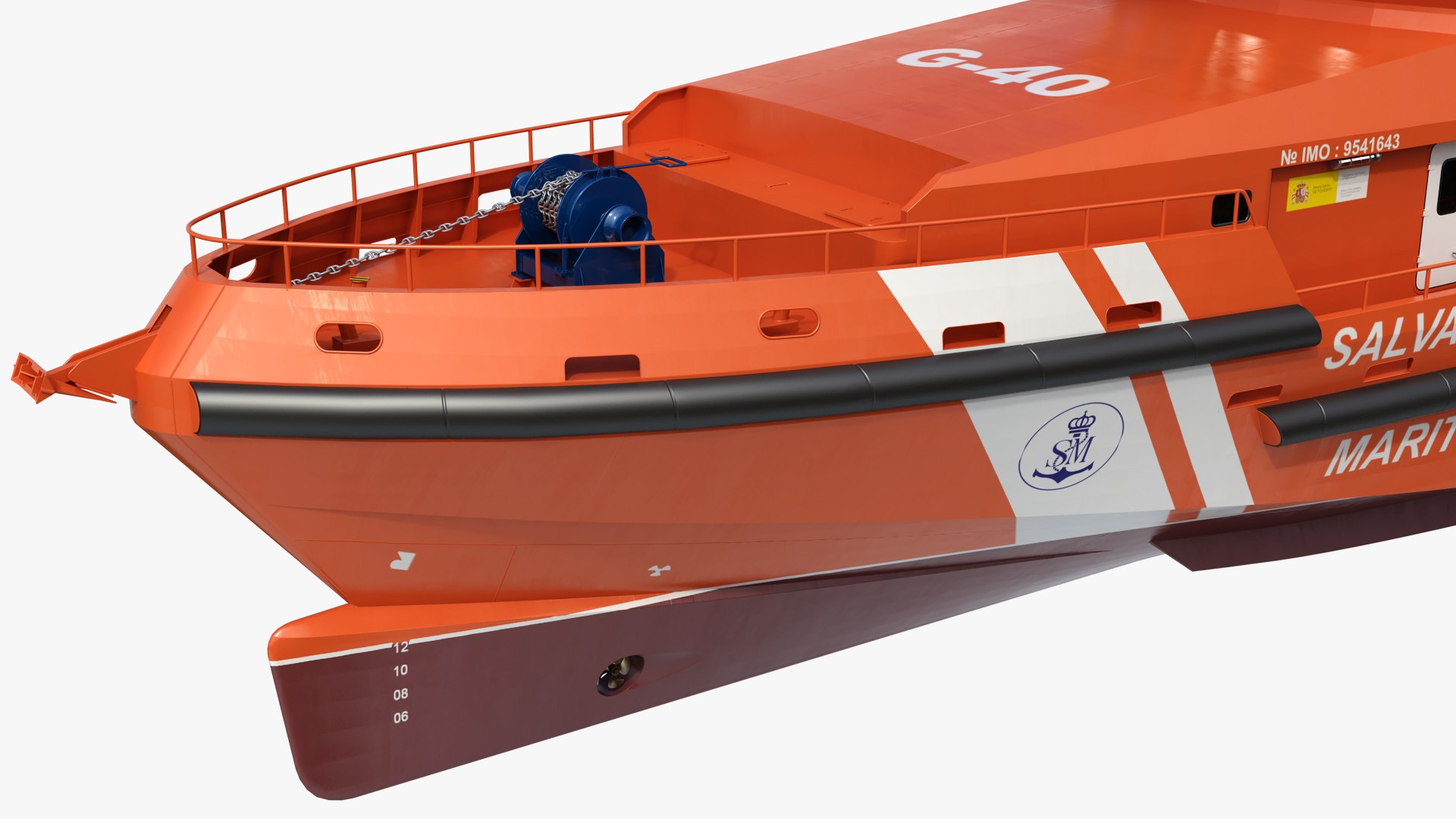 3D SAR Boat 320 High-Speed Offshore Search And Rescue Vessel - TurboSquid 2203365